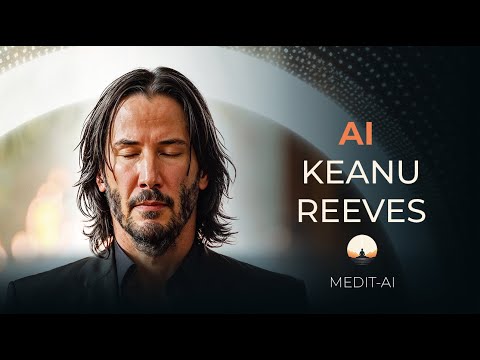 Tailored Meditation Narrated by AI Keanu Reeves (Neo, John Wick) – Medit-AI